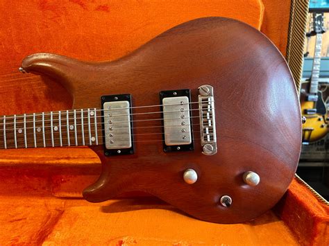 Patrick Eggle Berlin Stage Left Handed Brazilian Mahogany Natural 1990 Some Neck Guitars