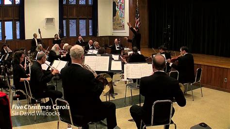 David Wilcocks Five Christmas Carols Chappaqua Orchestra And Newwso