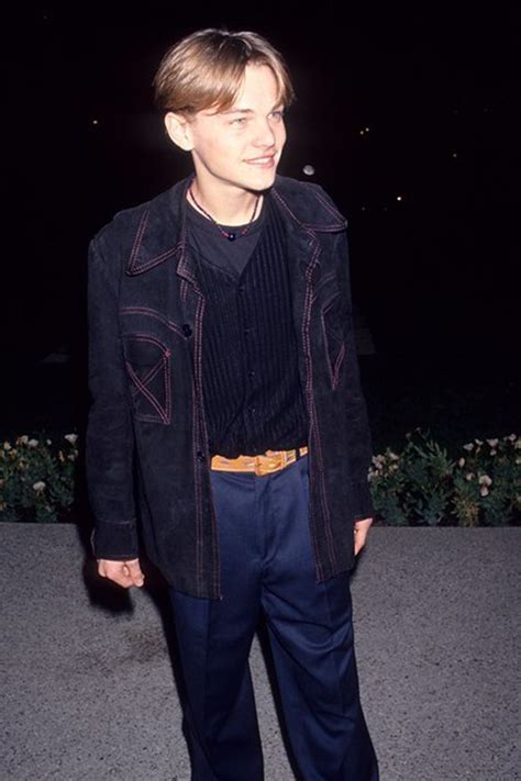 Leonardo Dicaprio De Joven Es El Icono De Estilo En Los 90 Que