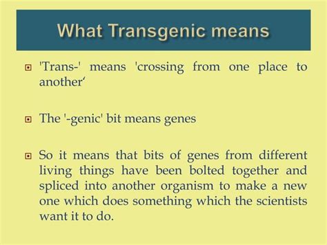 Genetic Engineering Overview Pptx Biotech And Biomedical Industry