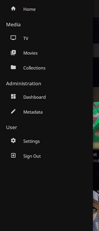 [issue] menu links not working · issue 3752 · jellyfin jellyfin web · github