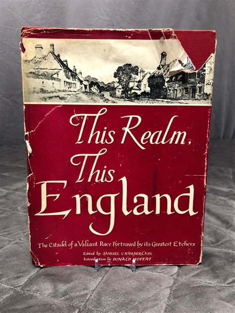 Vintage 1941 Book This Realm This England Hc Dj Hastings House Samuel