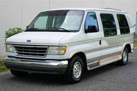 No Reserve 23k Mile 1992 Ford E 150 Quality Coaches Conversion Van For