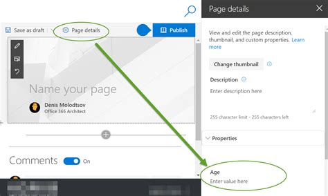 sharepoint online add properties to modern site programmatically