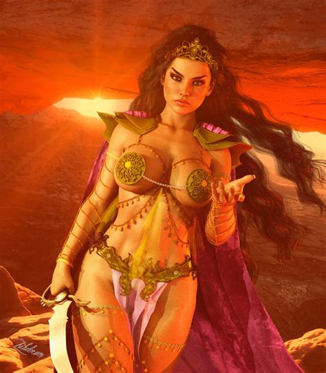 Rule 34 1girls 3d A Princess Of Mars Black Hair Cape Dejah Thoris Fit Female Gold Chains