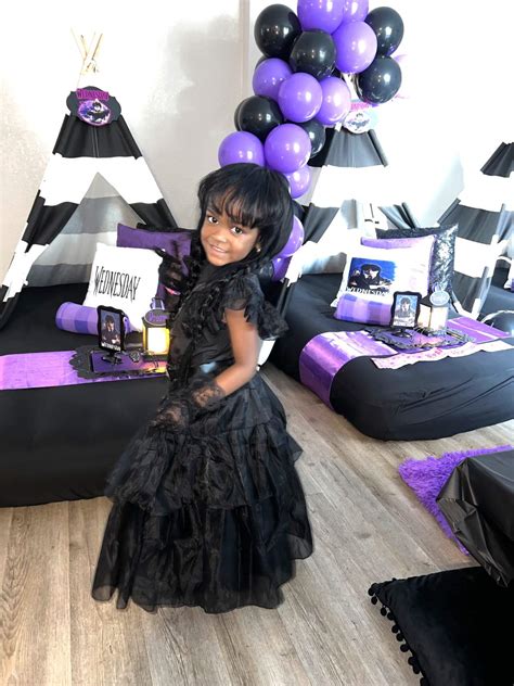 Wednesday Adams Birthday Danyla Catch My Party