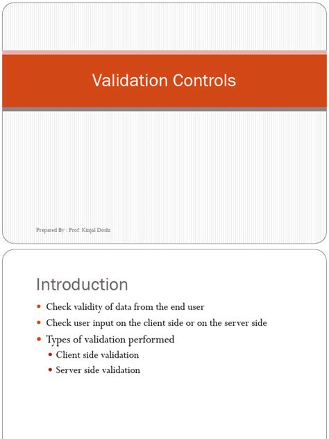 3 Validationcontrols Pdf Clientserver Model Application Layer