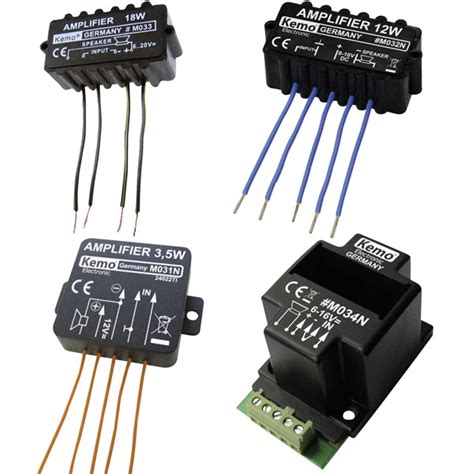 Kemo Power Amplifier Modules Rapid Electronics