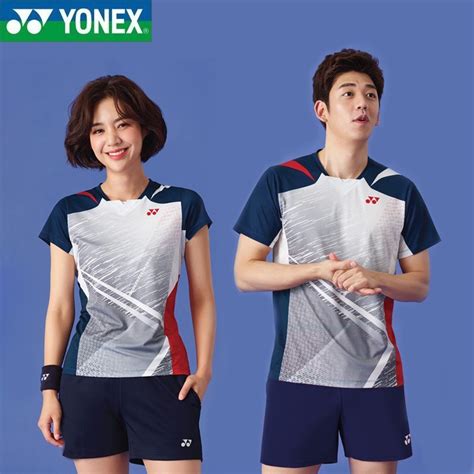 2020 ใหม่เสื้อยืดกีฬาแบดมินตัน Yonex 3607 Quick Drying ชายและหญิง Tee Shopee Thailand