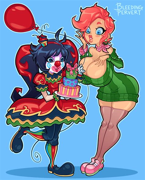 Clown Lien And Subi By Bleedingpervert Hentai Foundry