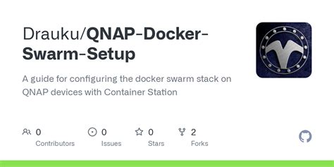 Github Draukuqnap Docker Swarm Setup A Guide For Configuring The Docker Swarm Stack On Qnap