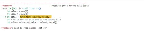 Python Must Be Real Number Not Str Tutor Python