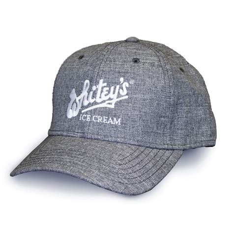 Grey Baseball Hat Whiteys Ice Cream