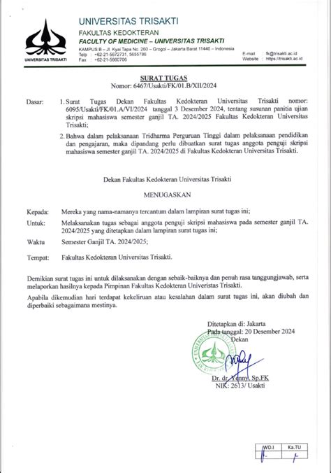 Repository Karya Ilmiah Usakti