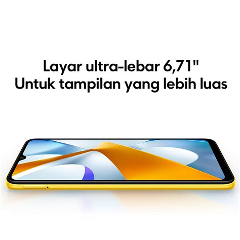 Jual Poco Official Poco C40 3 32gb 6000mah Layar Besar 6 71 13mp Dual