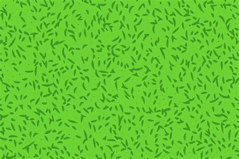 Endless Green Seamless Vector Patterns Of Lush Grass Premium Ai