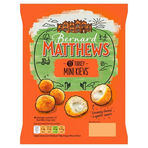 Bernard Matthews Turkey Mini Kievs Morrisons Online Groceries And Offers