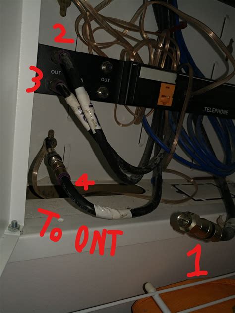 I Want To Use Coax Wall Jack In My Bedroom And Here Is Photo Of The