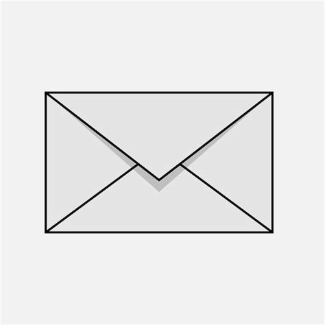 Icône De Courrier électronique Png Vecteur Premium