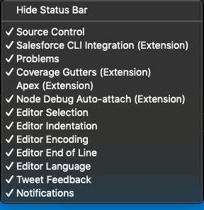 Make It Easier To Tell Which Status Item Will Be Disabled In Context Menu Issue