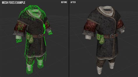 Ретекстуры и исправления сеток для Immersive Armors V1 6 Immersive