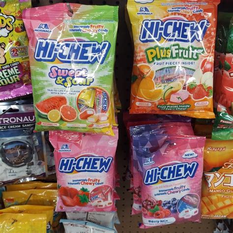 Hi Chew Peg Bag Bundlechewy Fruit Candy Bundle Assorted Flavors 8 Bags