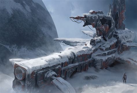 Artstation Frozen Ship