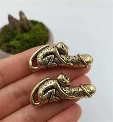 Brass Mini Monkey Gem