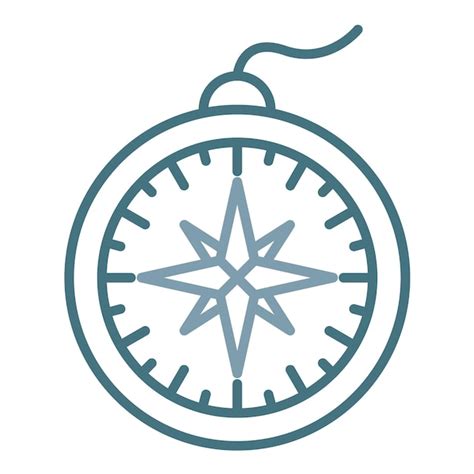 Premium Vector Compass Flat Illustration