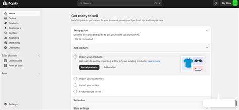 Explain Shopify Admin Panel Overview Step By Step Mage2db Com