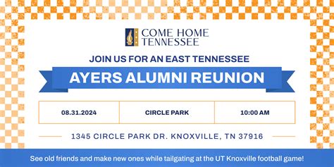 Join Us For An Ayers Alumni Tailgate Ayers Foundation Trust