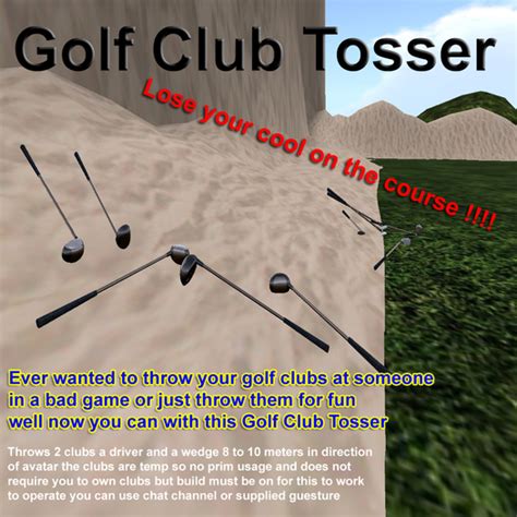 Second Life Marketplace Golf Club Thrower