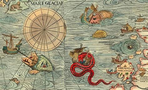 Hic Sunt Dracones Sea Monsters In Ancient Cartography Aleph