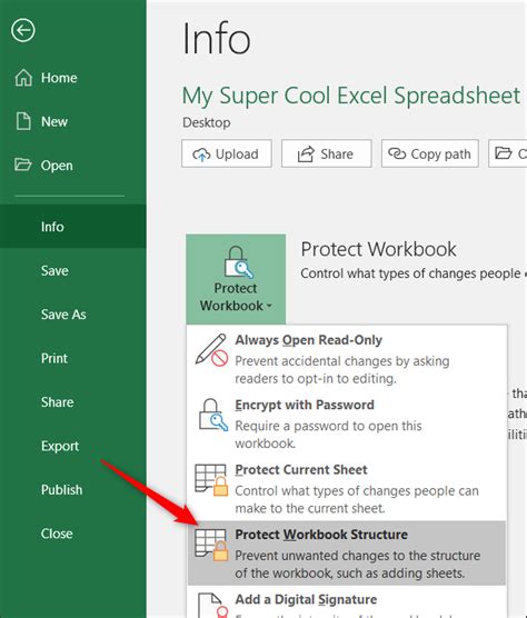 How To Protect A Excel Workbook Soupcrazy1