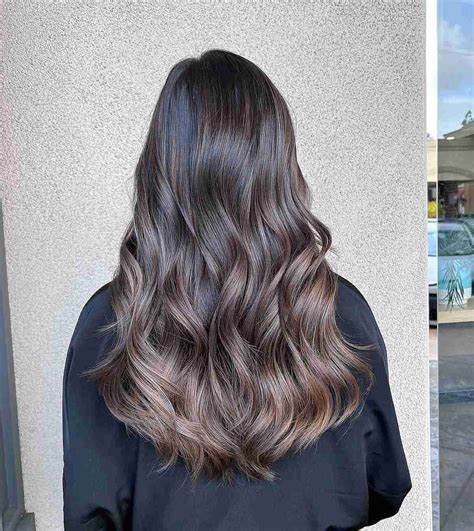 Ash Brown Ombre Hair Color