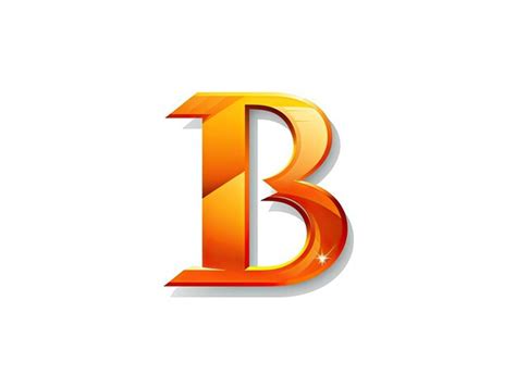 로고 스타일 배지의 문자 B 간단한 2d 디자인 일러스트레이션 Generative Ai 프리미엄 사진