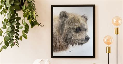 Barbara Lynn Brophy On Linkedin Loved Working On This Bear Cub Lots Of Browns And Dark Muted