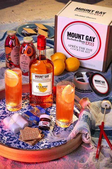 Mount Gay Rum Rolls Out Après The Day Cocktail Kit