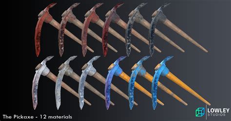 Low Poly Pickaxe 3d 기타 도구 Unity Asset Store Low Poly Pickaxe 3d 기타 도구 Unity Asset Store