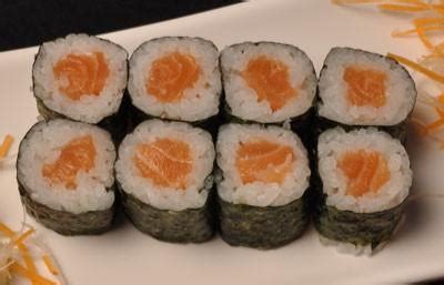 Nakayoshi Sushi Bar Sakemaki Hossomaki Salmão Meu Catálogo Fácil