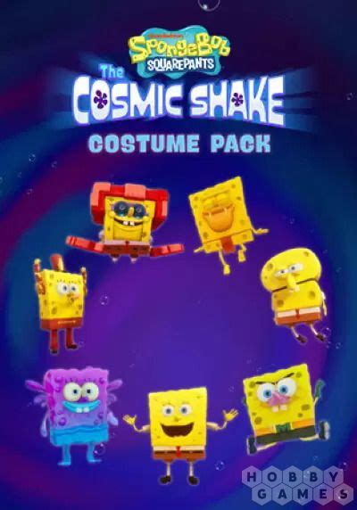 Spongebob Squarepants The Cosmic Shake Costume Pack для Pcsteam