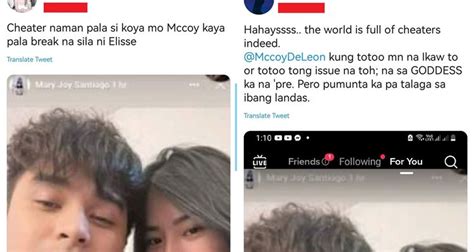Mccoy De Leon Cheater Sweet Photo With Mary Joy Santiago Emerges Online