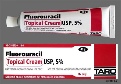 Fluorouracil Cream Topical 5 Fluorouracil Calcipotriol For Actinic