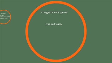 Omegle Points Game By Big Bob On Prezi