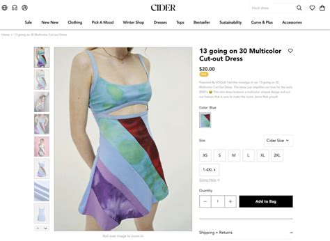 Cider Clothes Sizing At James Marts Blog