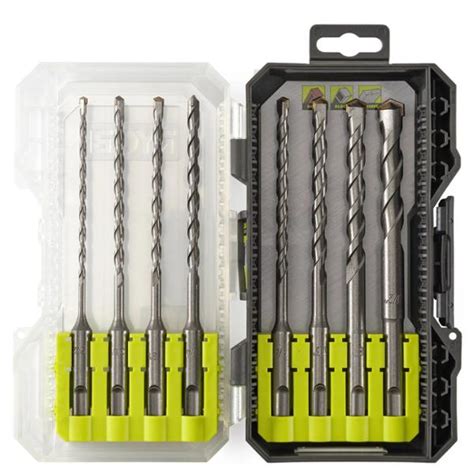 Set De Brocas De 2 Cortadores Sds Plus Ryobi 8 Piezas The Home