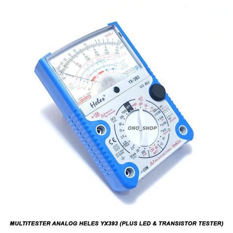 Jual Multitester Analog Heles Yx393 Plus Led And Transistor Tester
