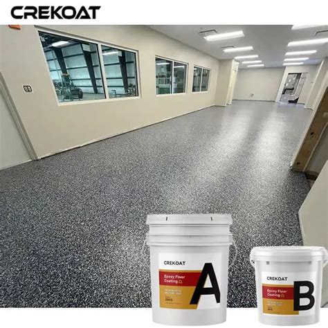Uv Resistance Larger Flakes Seamless Coating Polyurethane Over Epoxy