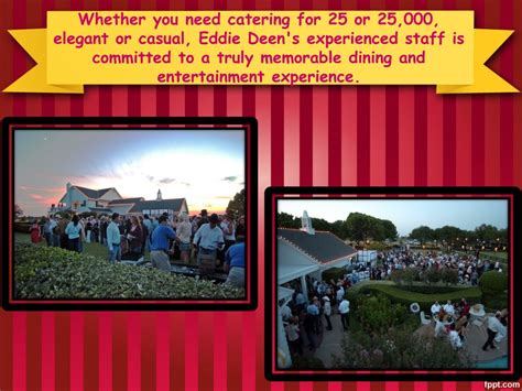 Ppt Bothered About The Catering For Your Events Powerpoint