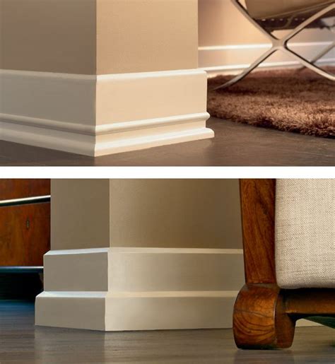 Tile Skirting Vs Wood Baseboard Molding Nomadic Decorator Baseboard